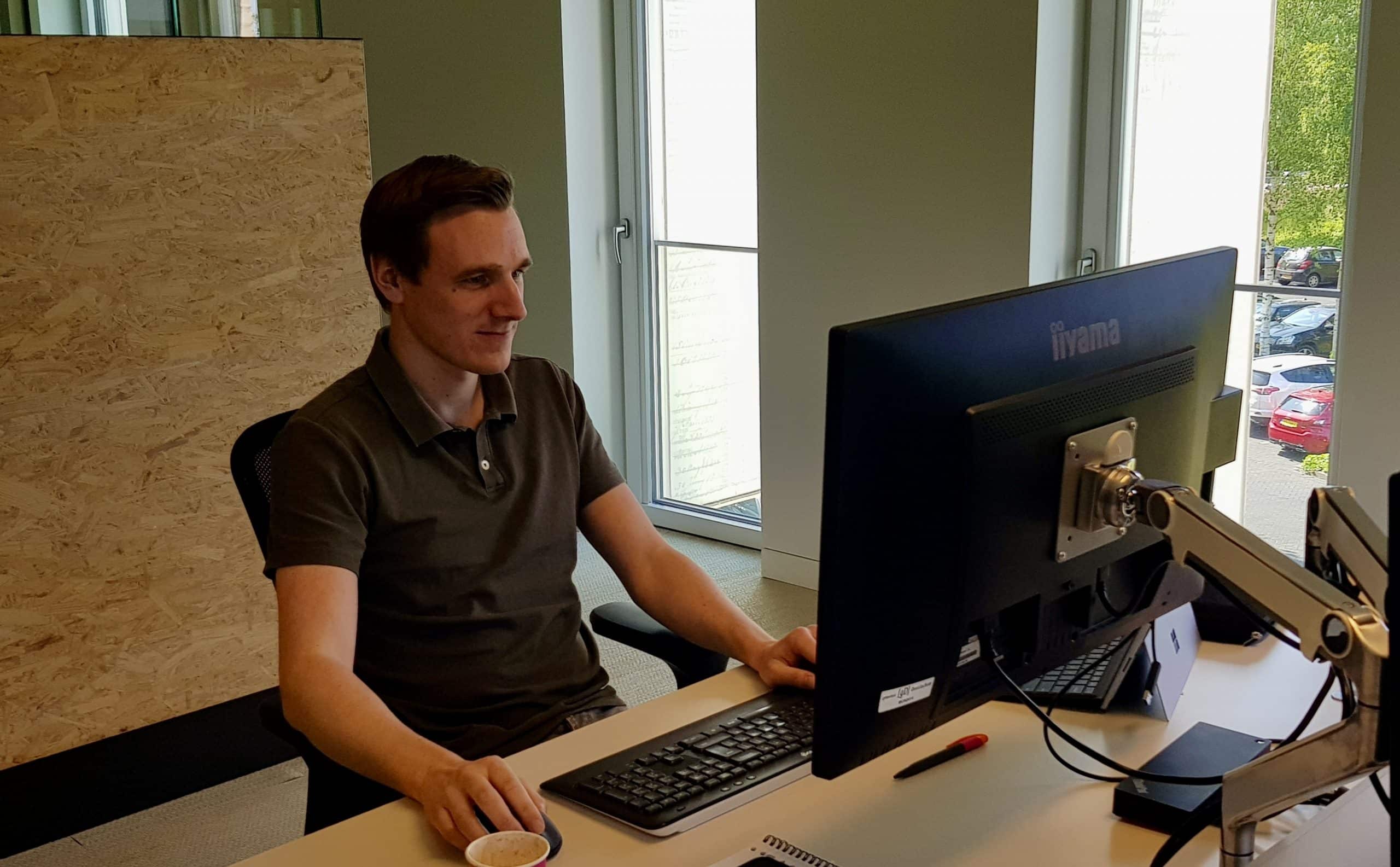 Trainee Tim: 'Goede slag gemaakt in het opdoen van kennis'